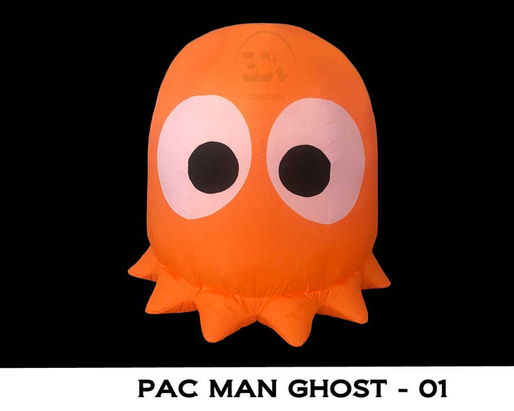 Pac Man Ghost 01 3dx Inc